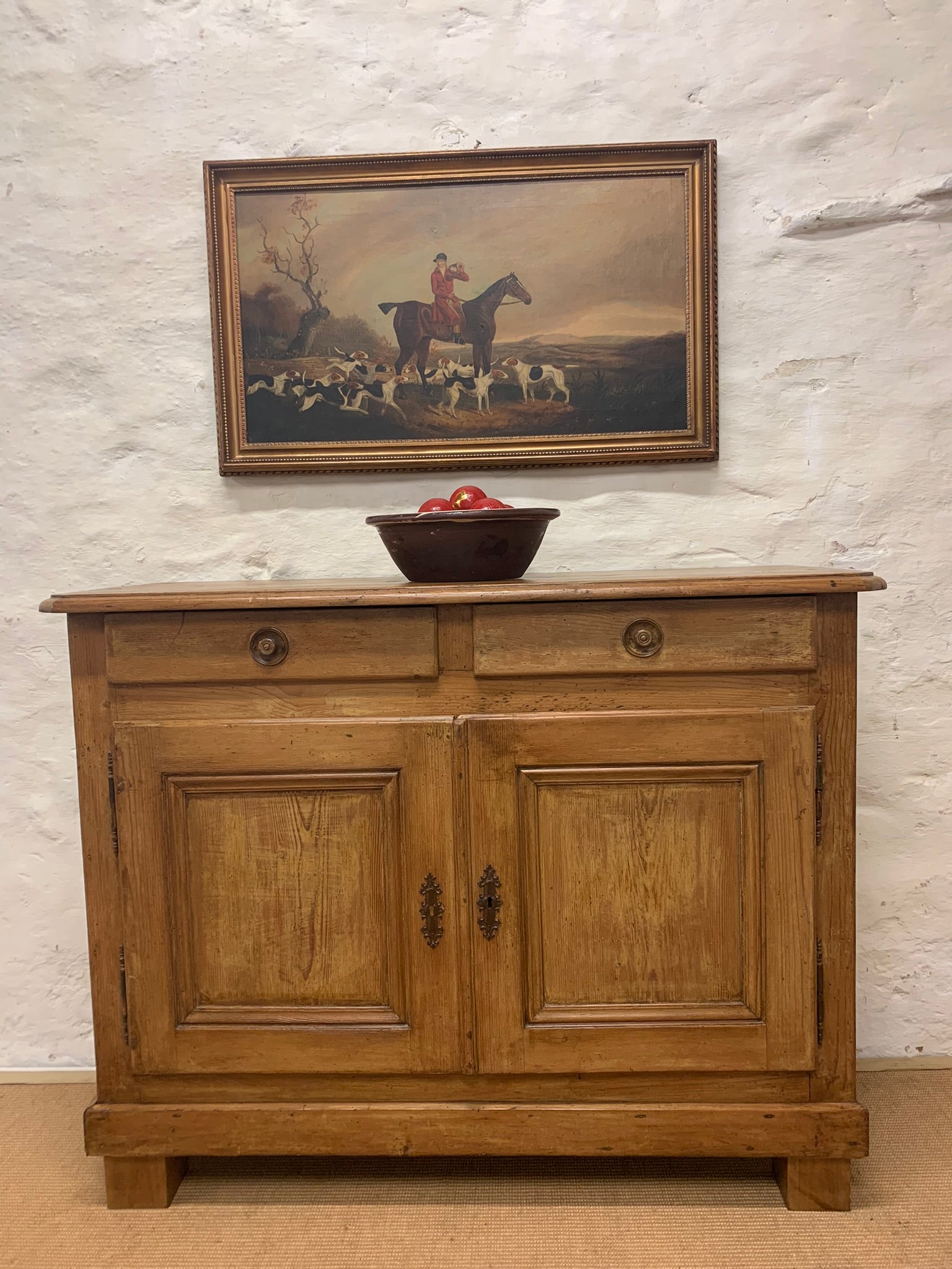 French Antique Pine Buffet Cupboard ca 1850 – Red Schoolhouse Antiques